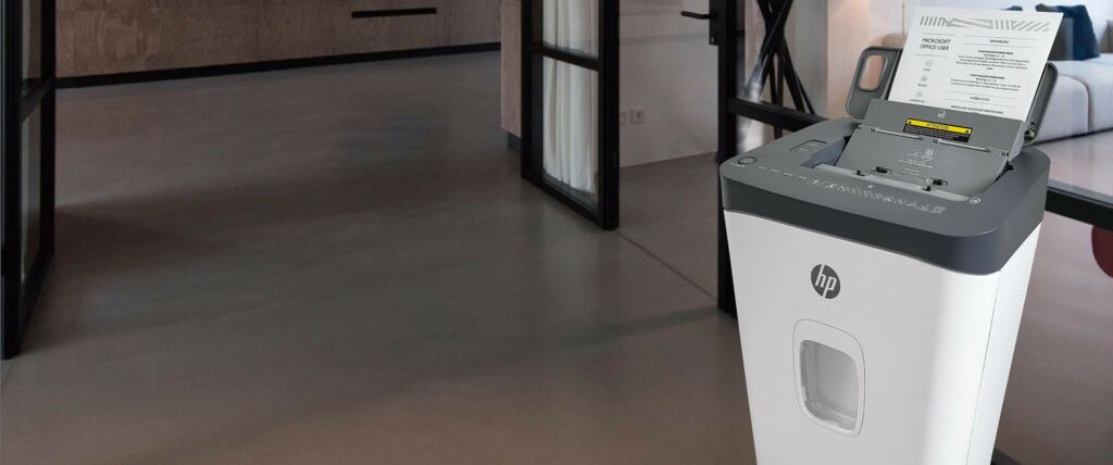 HP shredders for greater requirements in the home office