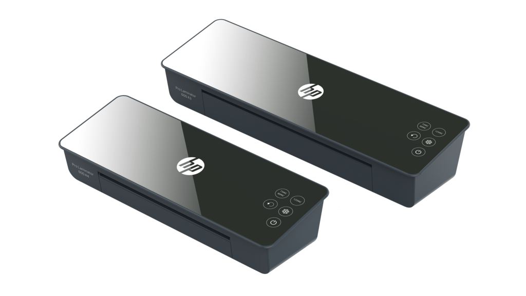 HP brand document shredders and laminators